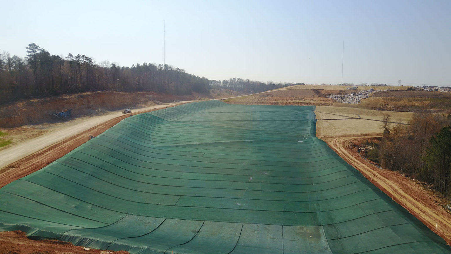 Ballast System for Rain Covers and Temporary Caps | Hallaton